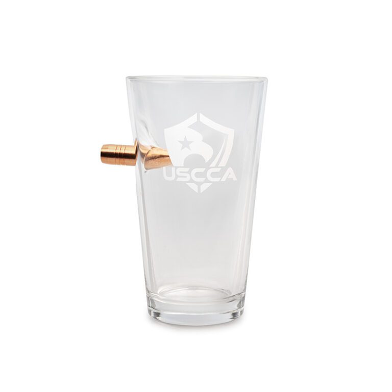 USCCA Bullet Pint Glass - USCCA Store